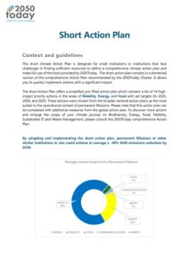 Short Action Plan | 2050Today